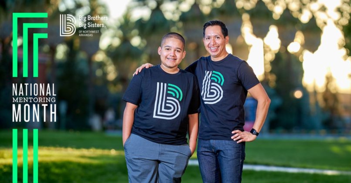 Become a Mentor and #EndTheWait for One of 50 Littles waiting in NWA